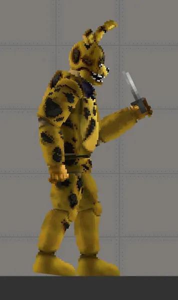 William Afton/Spring bonnie Free Mods FOR Melon Playground& Melon sandbox