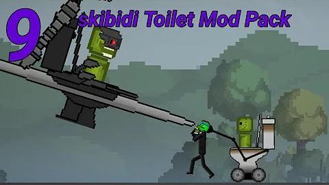 Skibidi Toilet v3 Part 9 Free Mods FOR Melon Playground