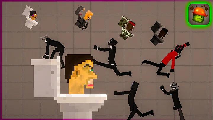 Mega Pack Skibidi Toilet V2 Free Mods FOR Melon Playground& Melon sandbox