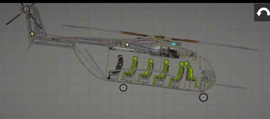 CH53K Transport helicopter Free Mods FOR Melon Playground& Melon sandbox